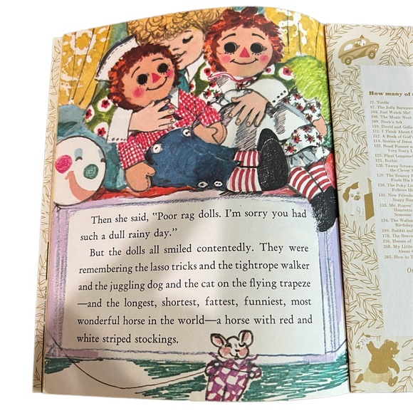 Little Golden Book | Toys | Vintage 976 Little Golden Book Raggedy Ann ...